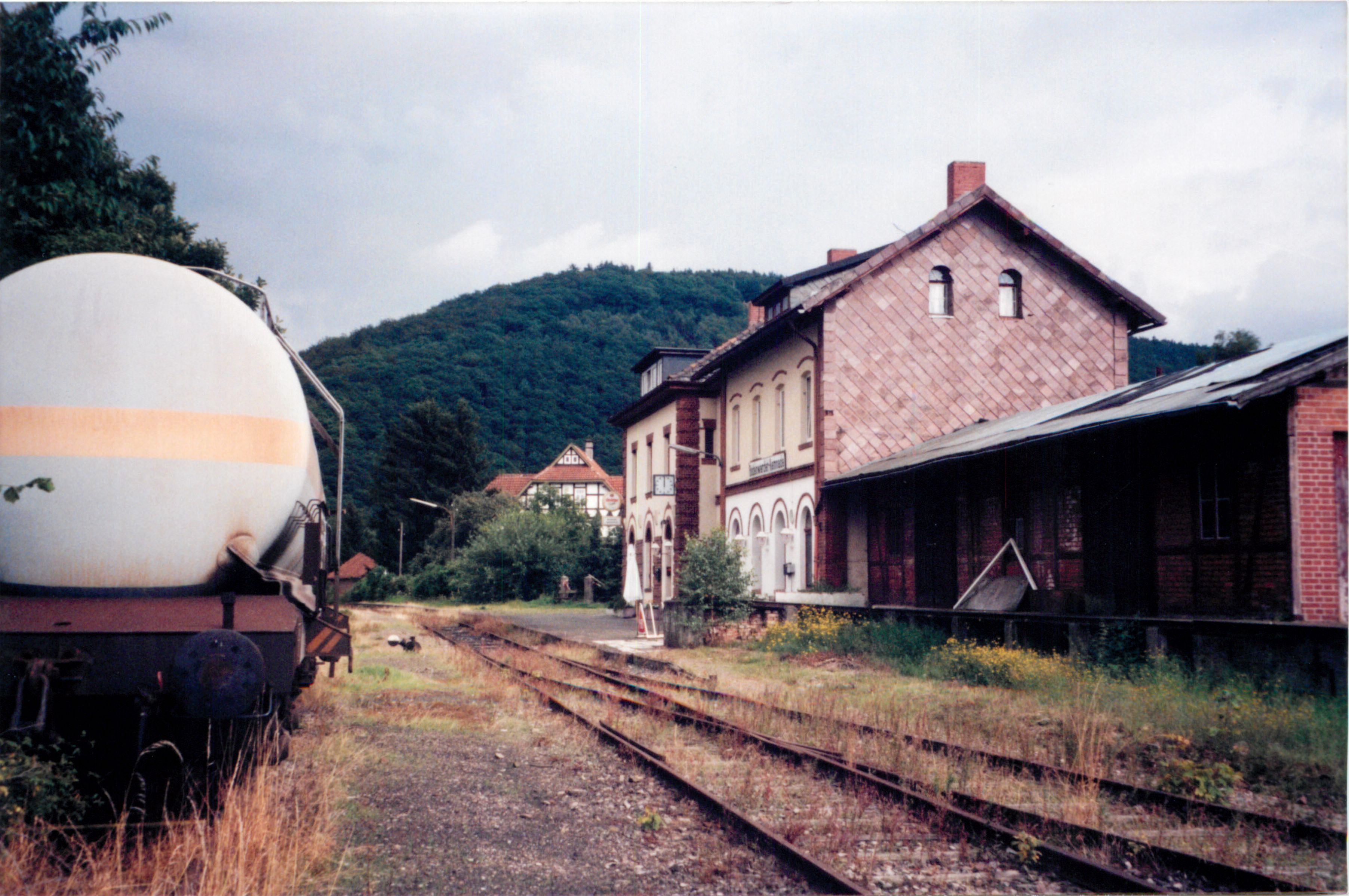 Bahnhof Linse - Bodenwerder Damals